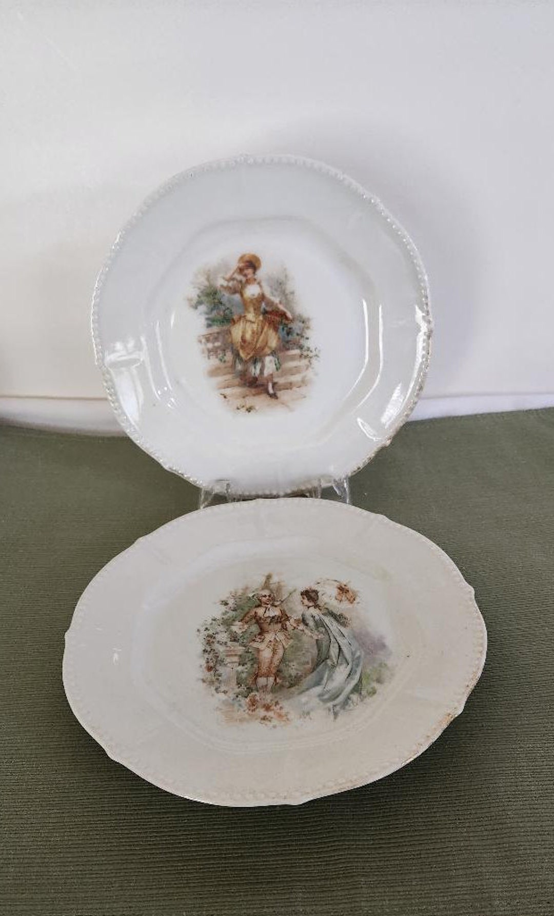 French Victorian Plates - Etsy
