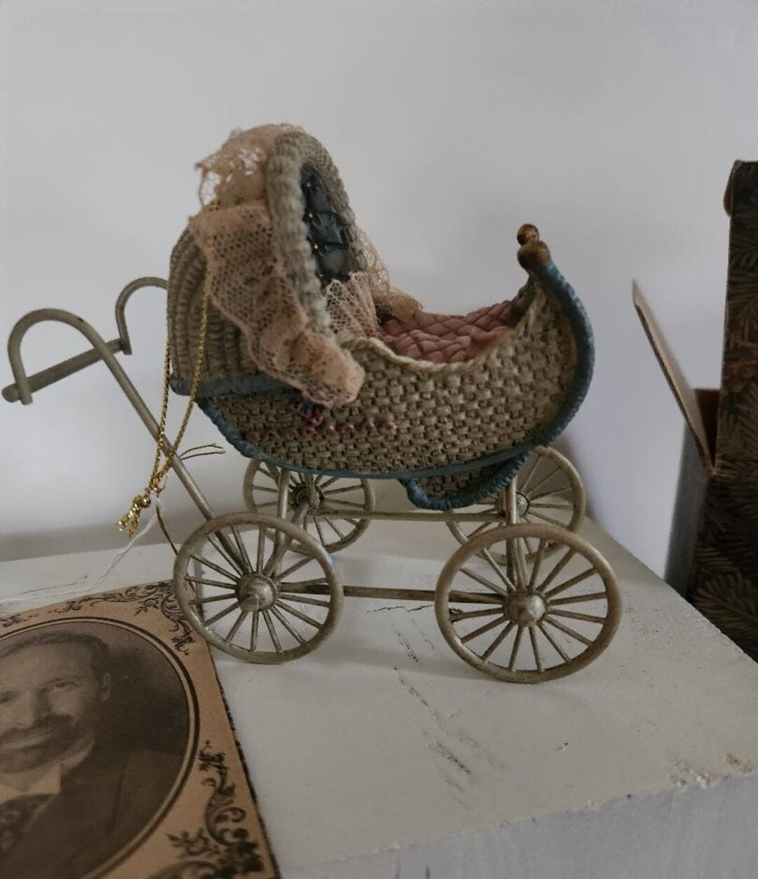 Rare Louis Nichole Victorian Pram Ornament - Etsy