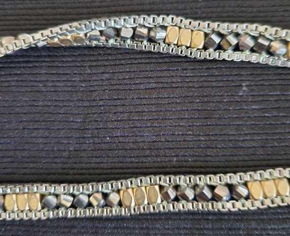 Multi-facet Art Deco Chain Necklace - Gem