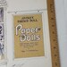 Vintage French Paper Dolls - Etsy
