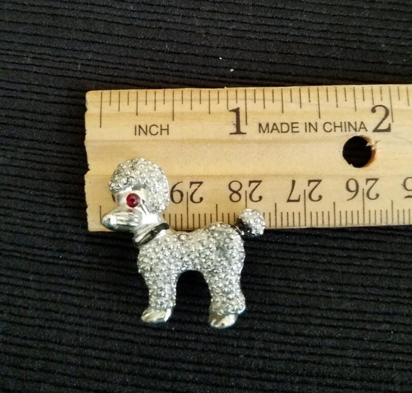 Petite Poodle Pins - Etsy
