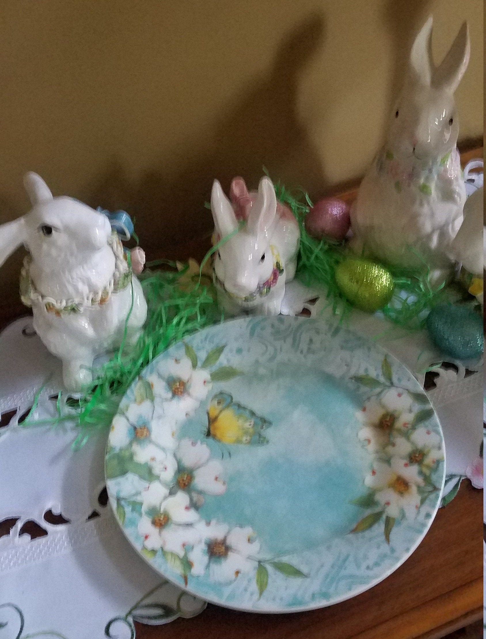 Susan Winget Spring Social Plate - Etsy