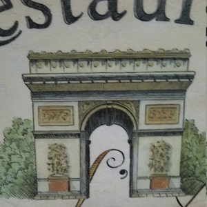 French Restaurant Sign - Etsy