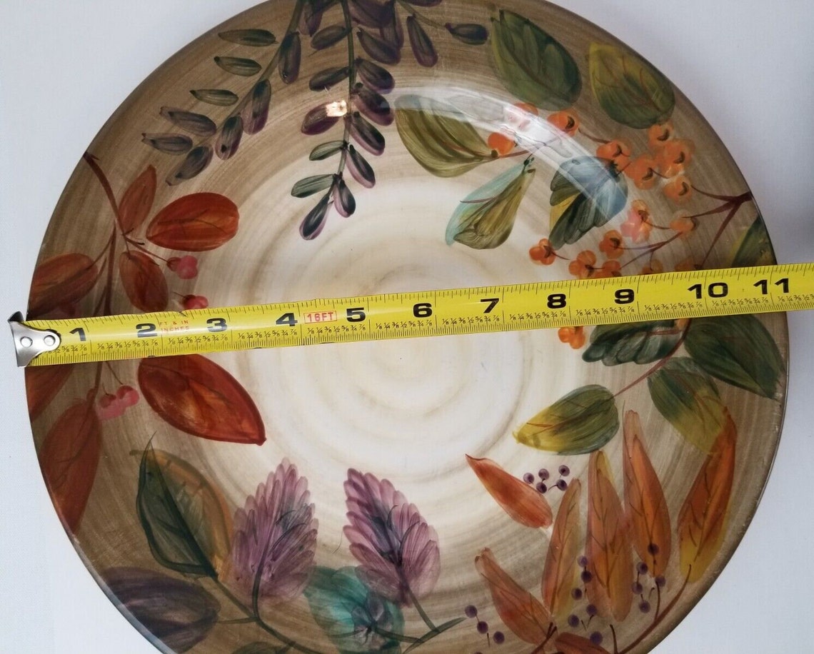 Shadow Wood Earthenware Plates - Etsy