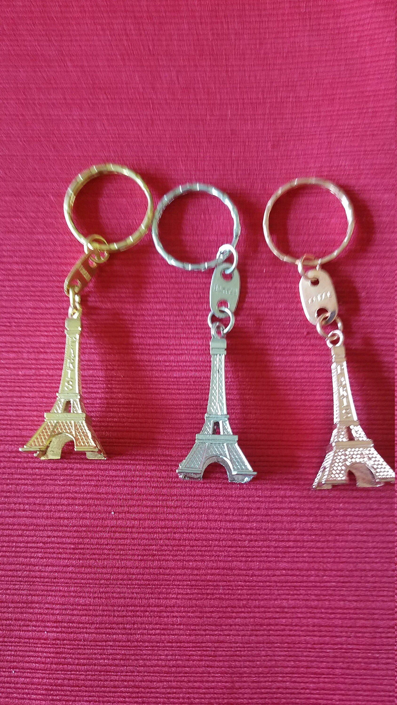 Eiffel Tower Key Rings - Etsy