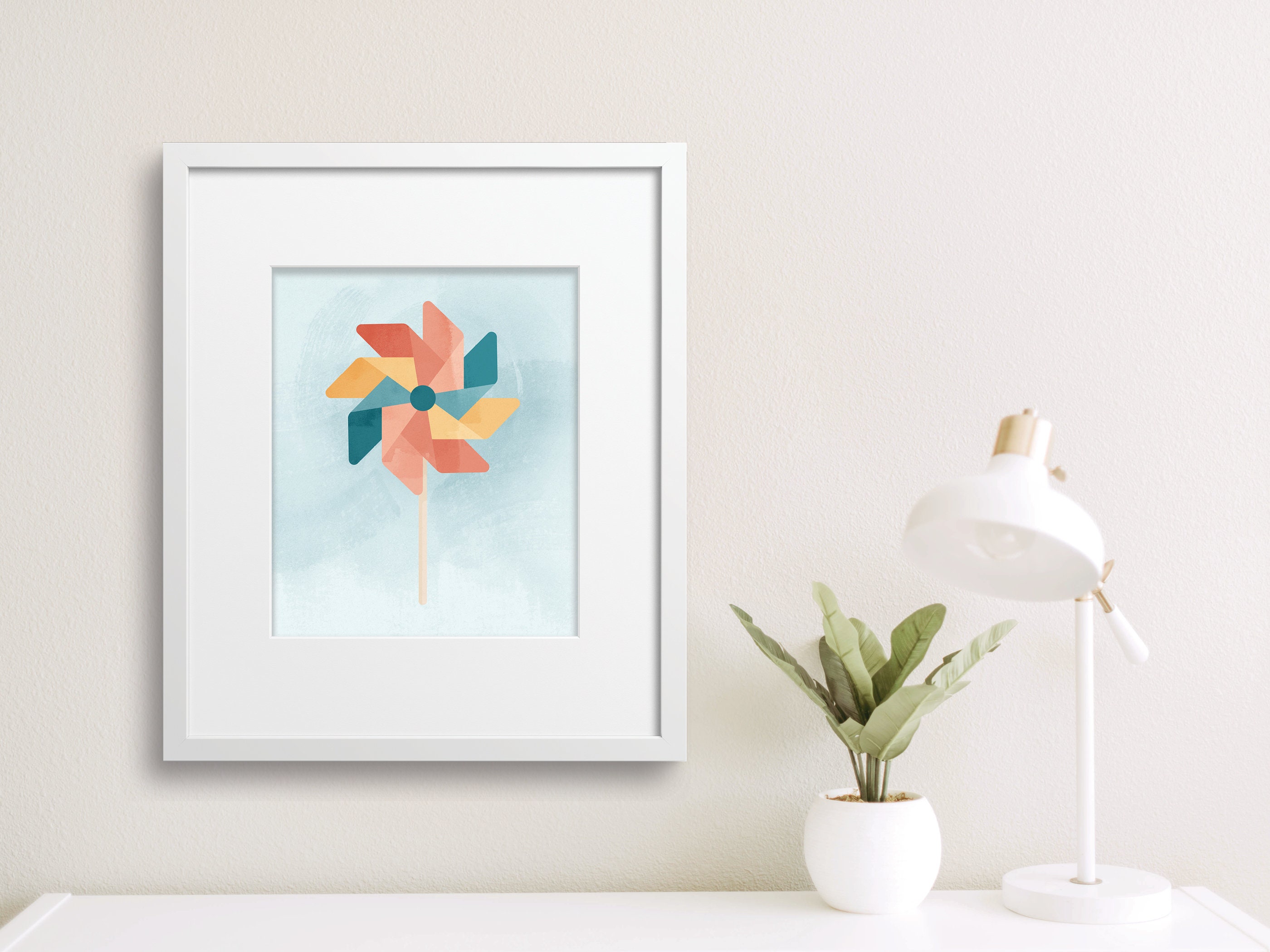 Spinning Pinwheel Art Print Travel Wall Art Adventure Inspiration ...