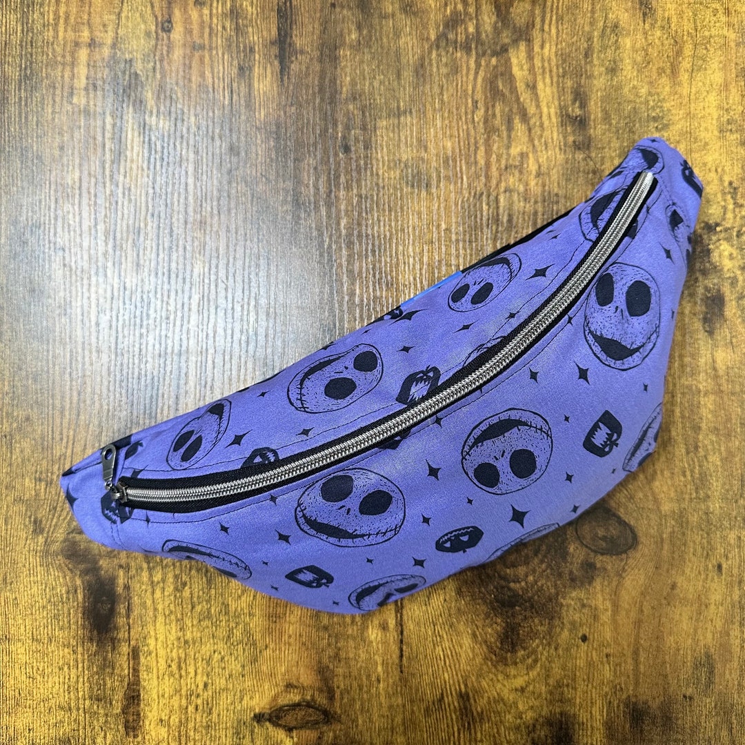 NBC Jack Skellington Inspired Crossbody Bag Sling Bag Fanny Pack - Etsy