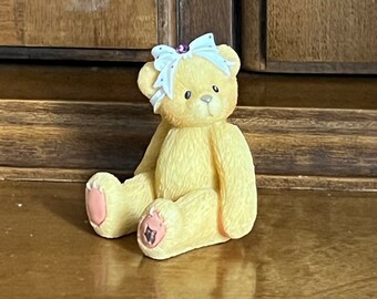 Cherished Teddies Little Sparkles Birthstone Bears june Mini Figurine ...