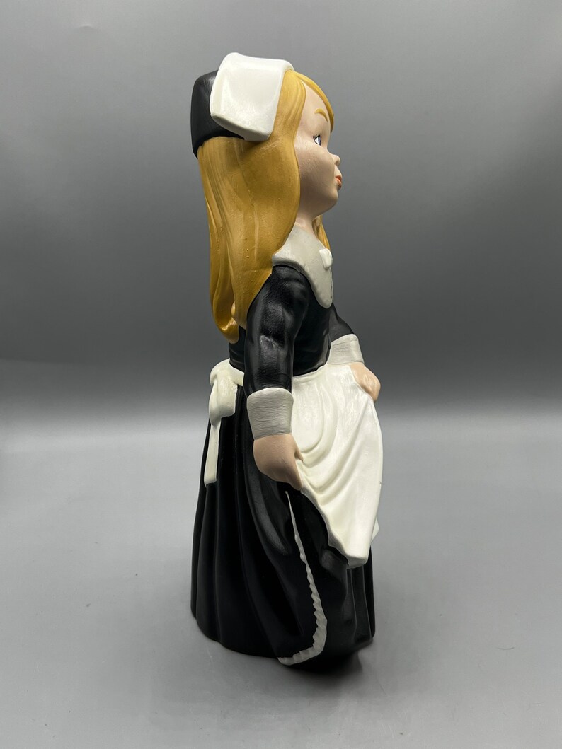 Vintage Female Pilgrim Figurine Vintage Thanksgiving Pilgrim - Etsy