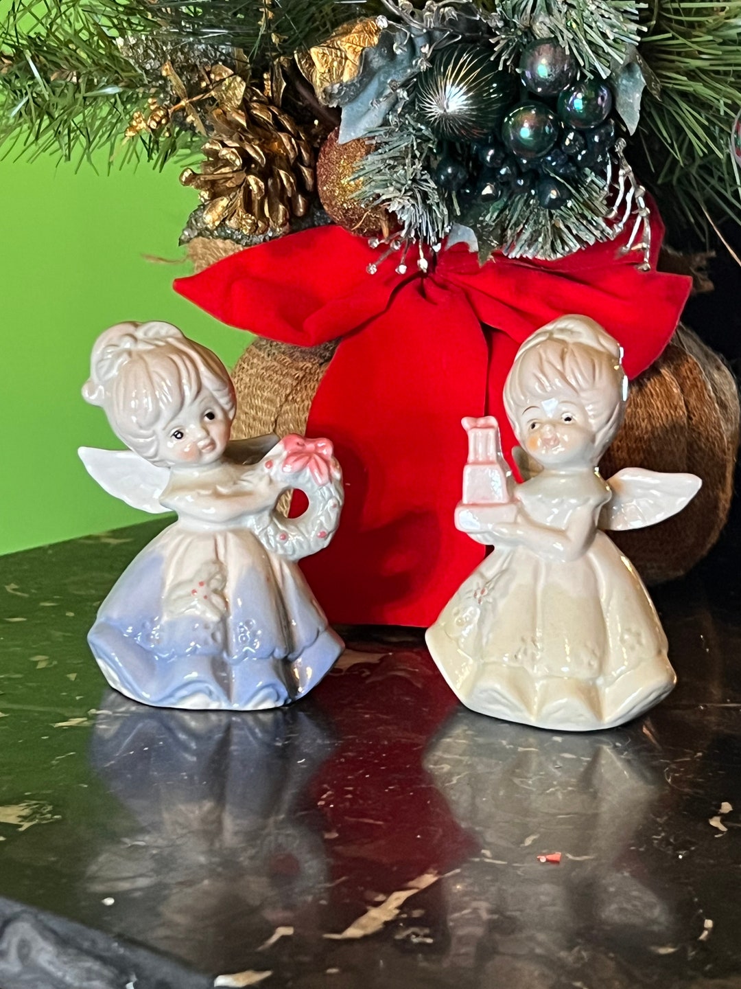 Vintage Lego Christmas Angel Girl Angel Girl With Wreath Angel Girl ...