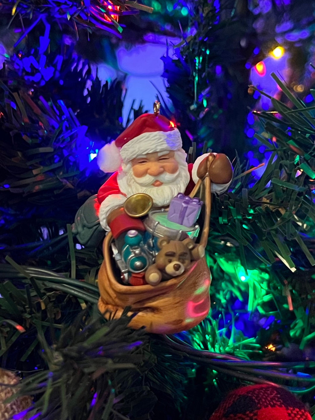 Hallmark Keepsake santa's Magic Sack Christmas - Etsy UK