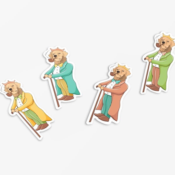 Dapper Sticker - Etsy
