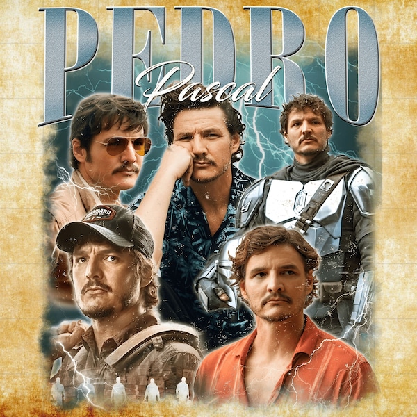 Pedro Pascal Png - Etsy