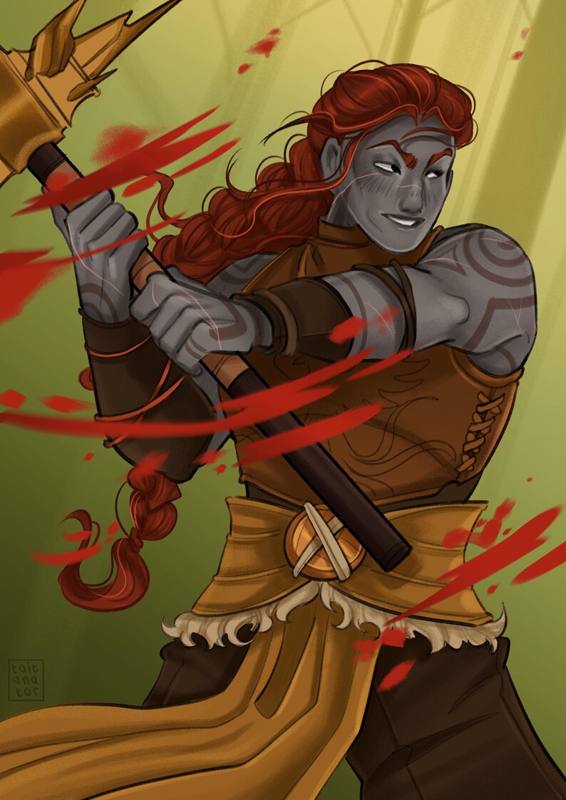 Sketch Commission SALE, Commission Custom Art Dnd Group Art, Dnd Custom ...