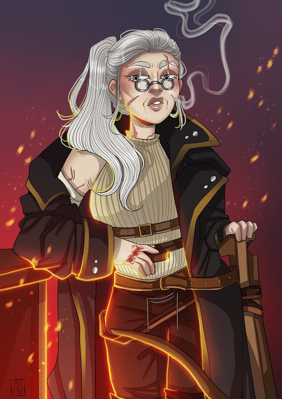 Dnd Custom Character Commission Half Body Commission Custom - Etsy