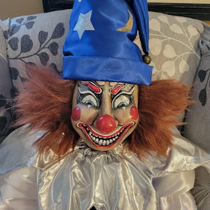 Poltergeist Clown Prop, Wired Arms, Pink or Blue Version Durable ...