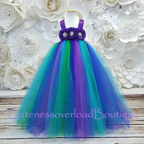Peacock Tutu Dress - Etsy