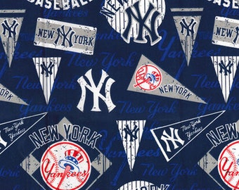 Ny Yankees Fabric | Etsy