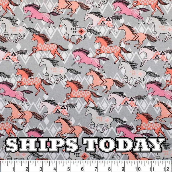 Horse Fabric - Etsy