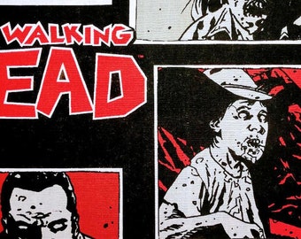 Walking Dead Fabric | Etsy