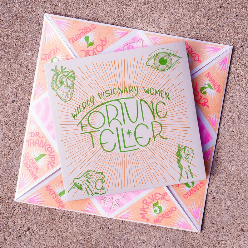 Wildly Visionary Women Fortune Teller Oracle Party Game - Etsy