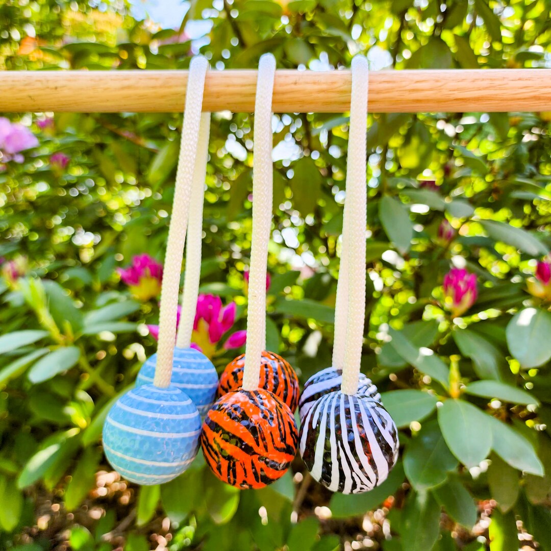 Striped Ladder Ball Bolas, Ladder Toss Bolas, Replacement Tiger Bolas ...