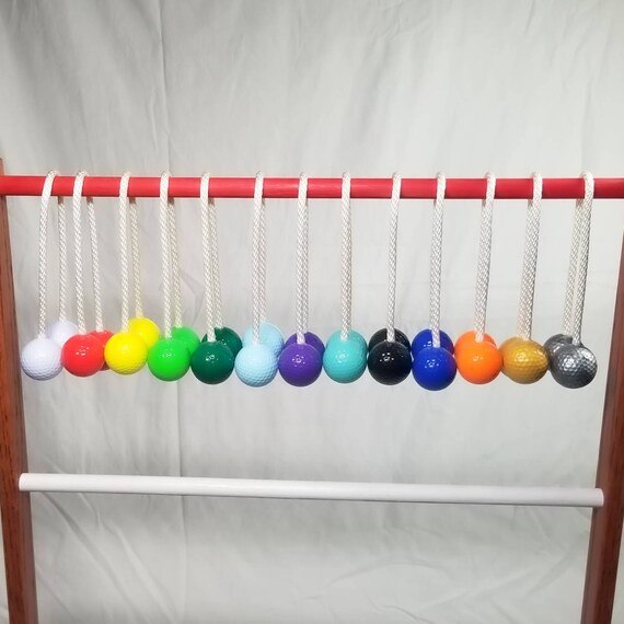 Six Ladder Ball Bolas Ladder Toss Bolas Replacement Bolas Etsy