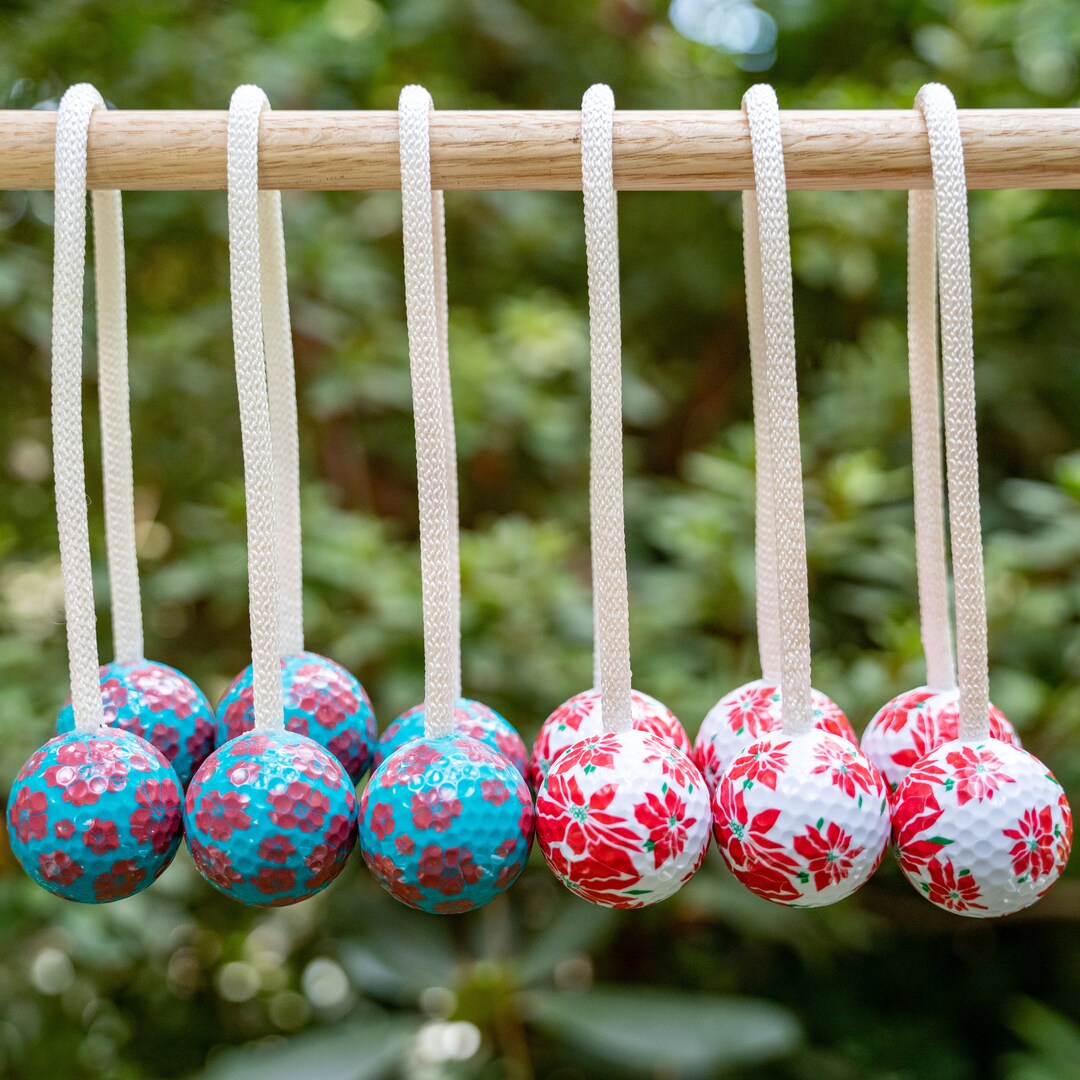 Tropical Ladder Ball Bolas, Ladder Toss Bolas, Replacement Flower Bolas ...