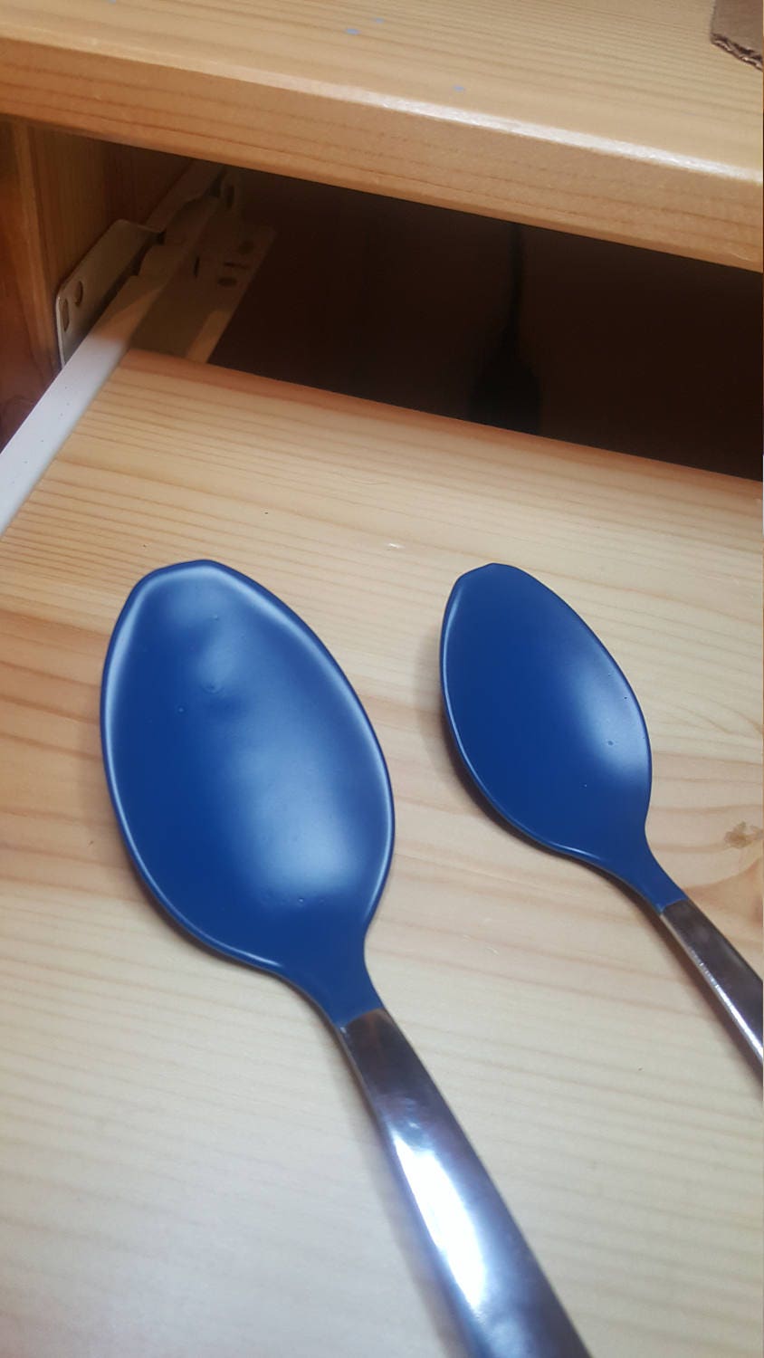 Extra Large Plastic Tipped Dinner Spoon 1 Tbsp or Teaspoon - Etsy