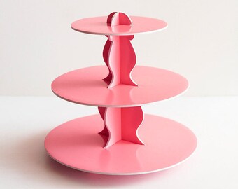 Pink Cupcake Stand | Etsy