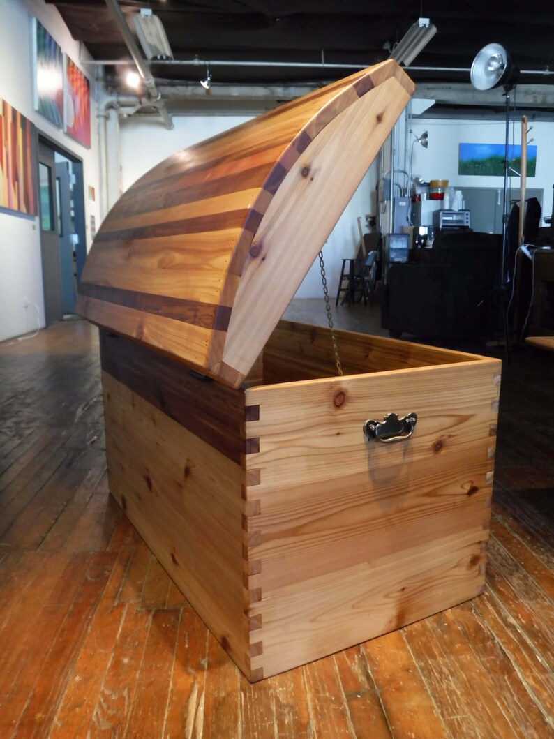 Cedar Treasure Chest - Etsy