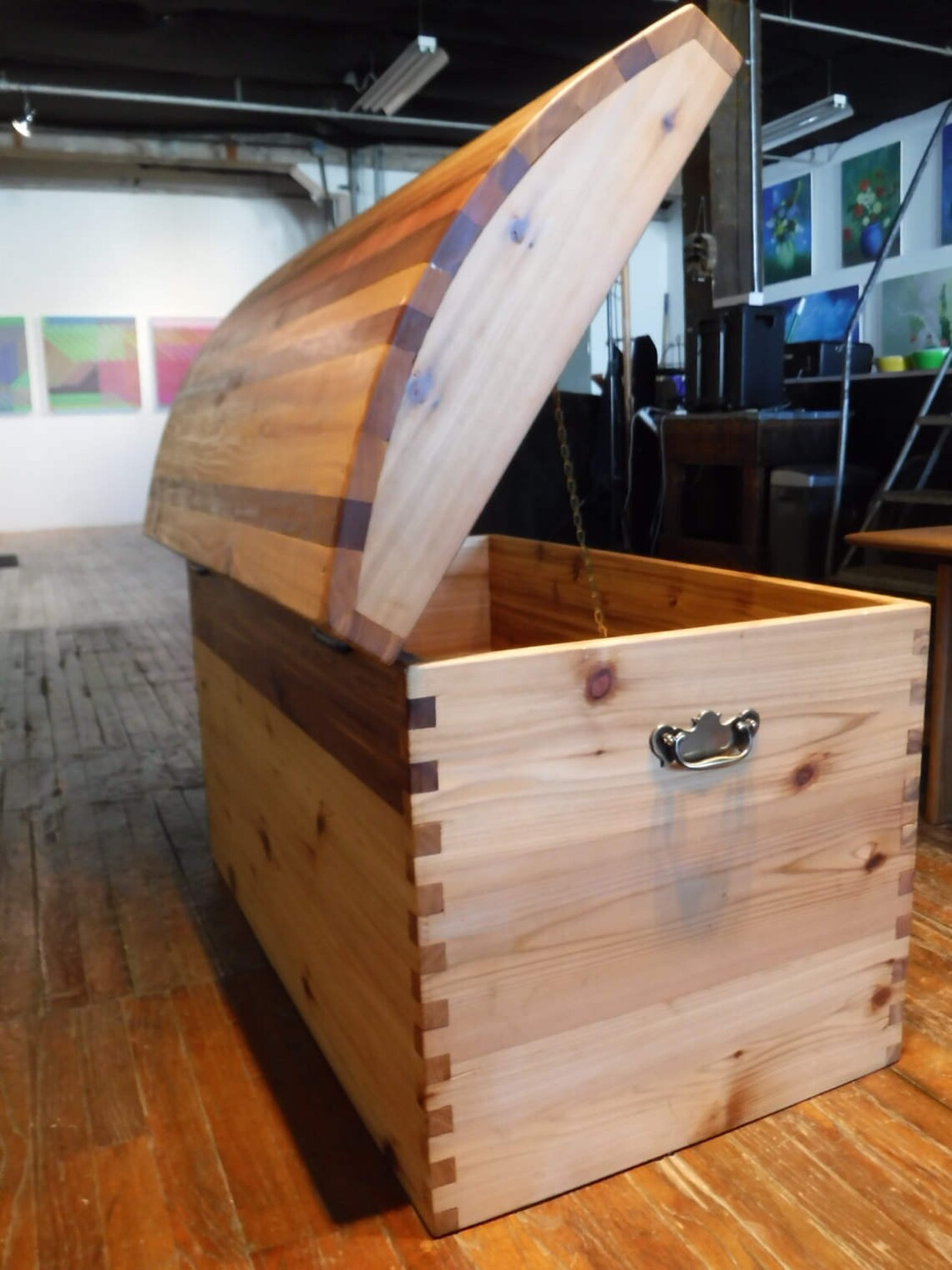 Cedar Treasure Chest - Etsy