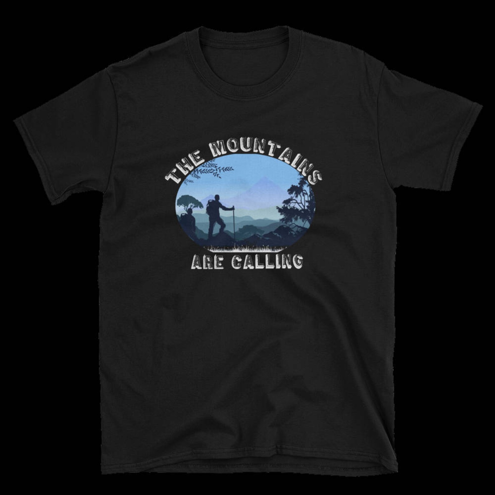 The Mountains Are Calling T-shirt-outdoor T-shirt-gift Unisex T-shirt ...