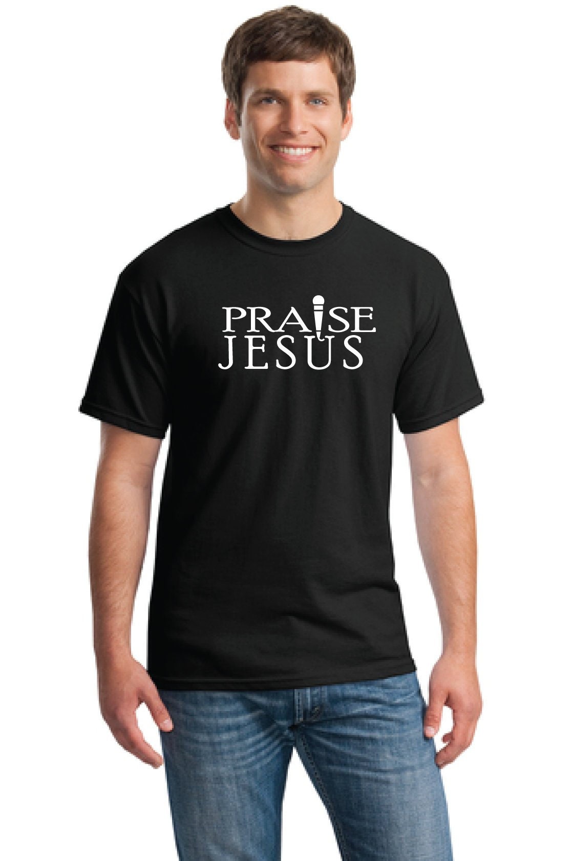 Christian T-shirt-praise Jesus T-shirt-god T-shirt-jesus T-shirt ...
