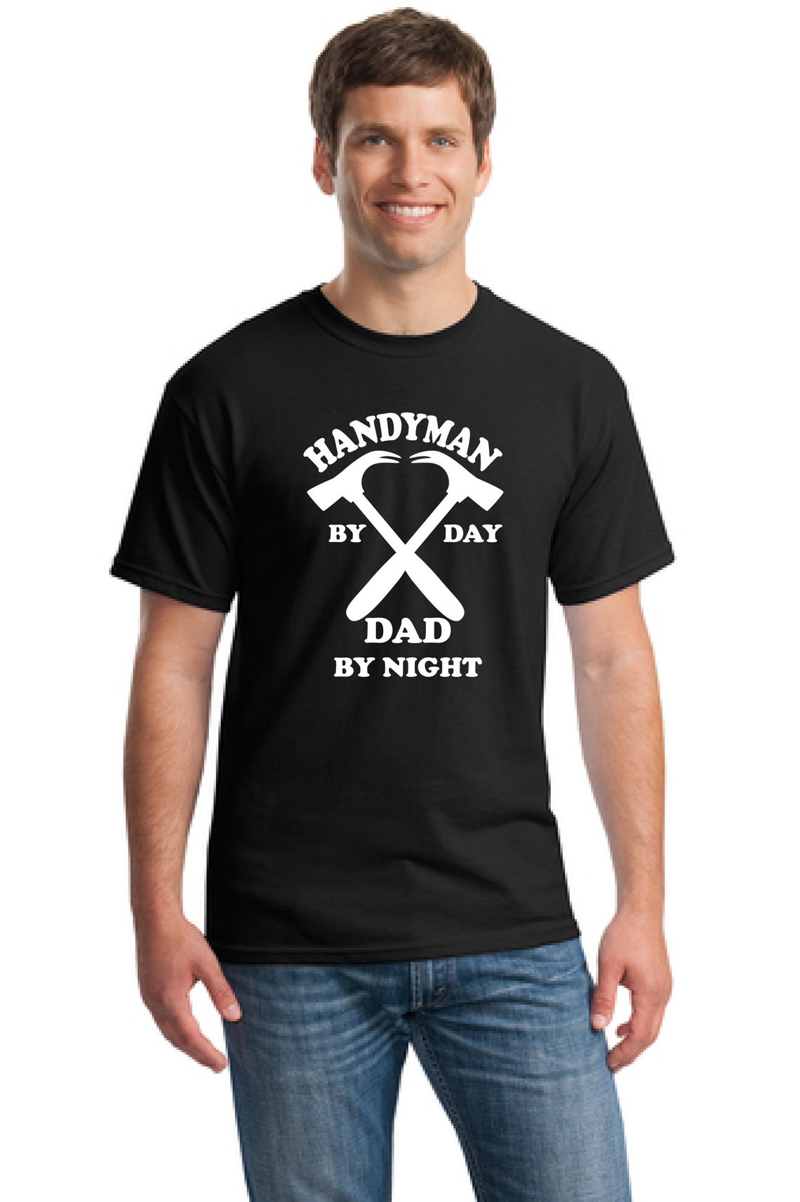 Gift for Dad -handyman Shirt-handyman by Day Dad by Night Shirt ...