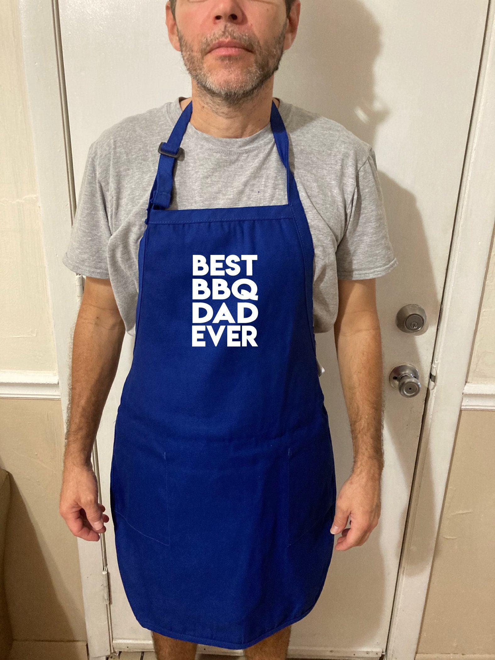 Buy Apron Gift for Dad-cooking Apron BBQ Apron Gift best BBQ Dad Ever ...