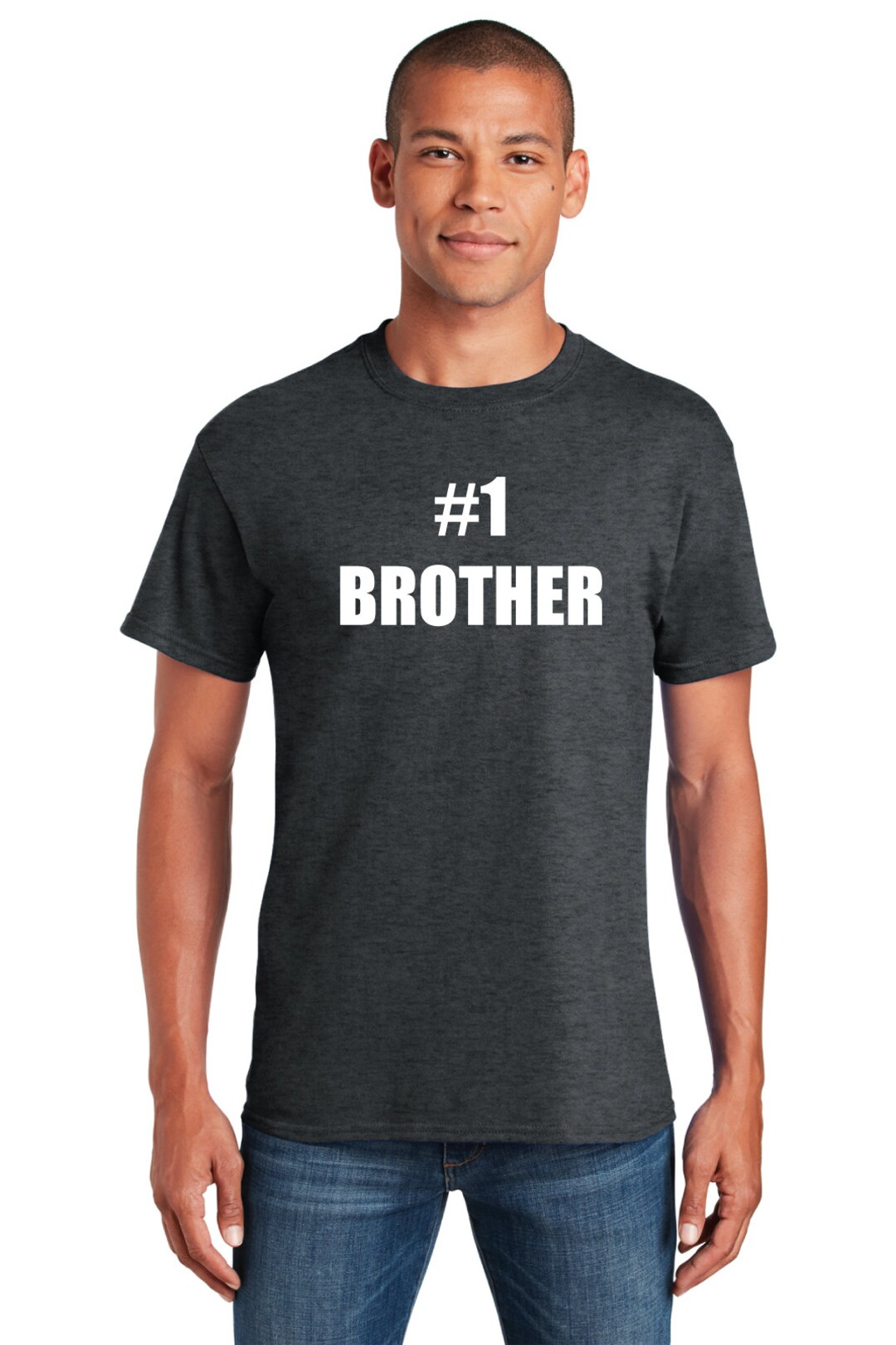 Number One Brother T-shirt, Brother T-shirt, Brother Shirt, Brother ...