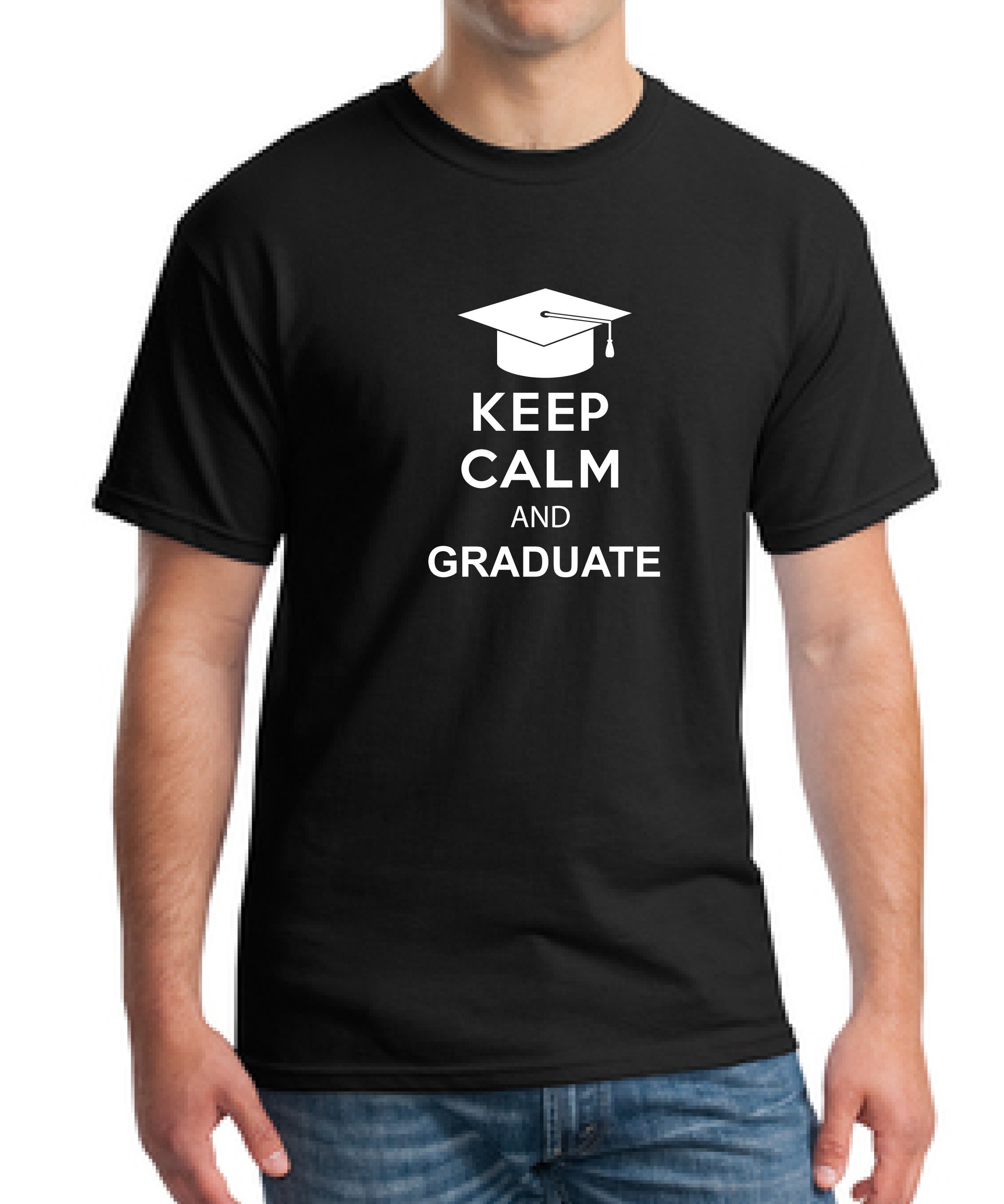 Graduating Gift T-shirt-keep Calm and Graduate Gift - Etsy