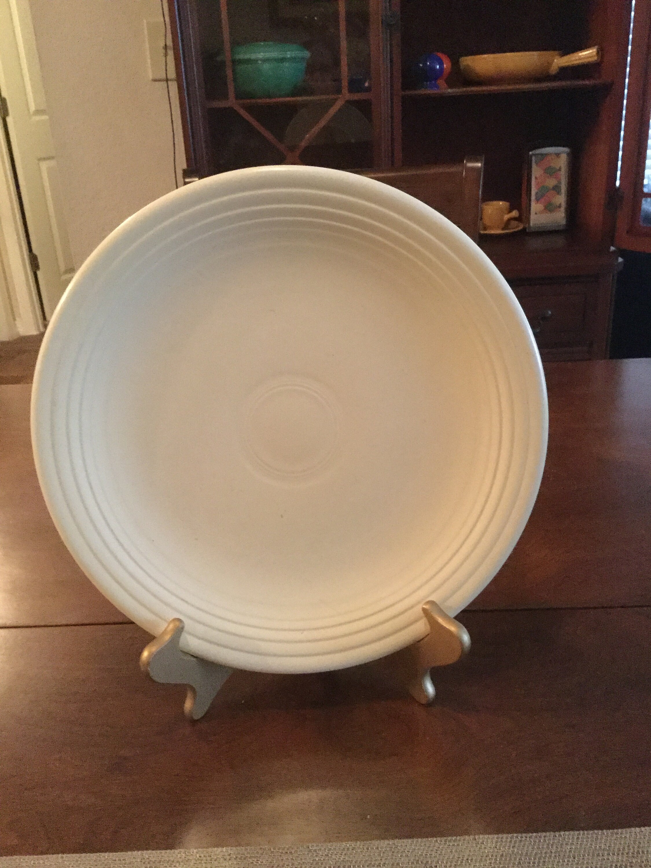 Fiesta Fiestaware 12 " Platter Cream Color Vintage - Etsy