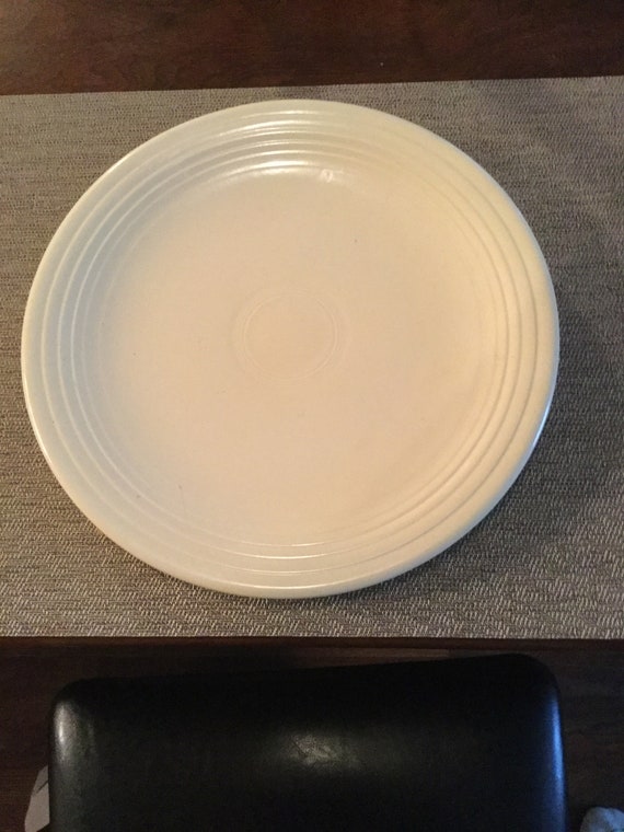 Fiesta Fiestaware 12 Platter Cream Color Vintage | Etsy