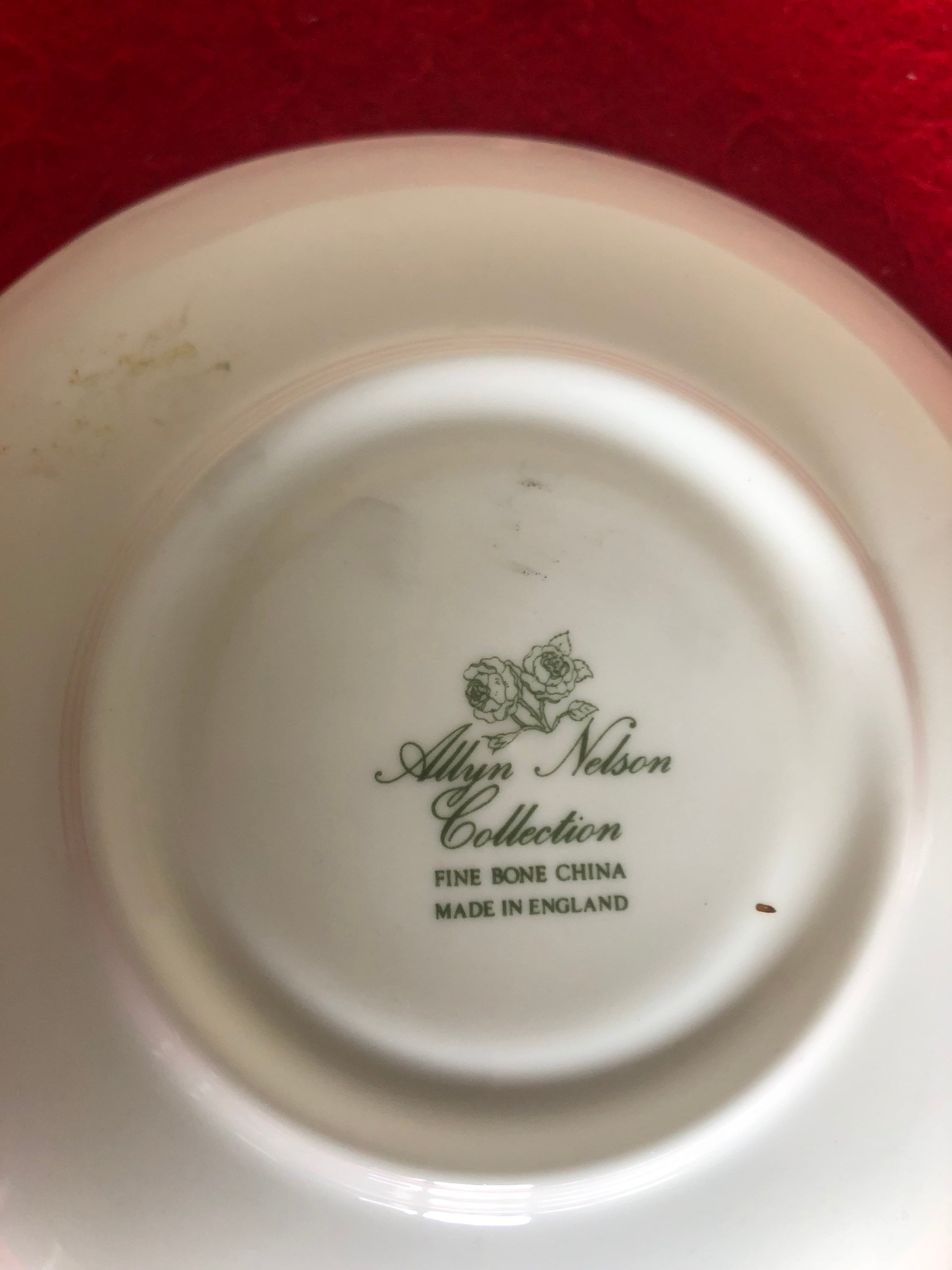 Allyn Nelson/ Arthur Wood Fine English Bone China Delicate Floral ...