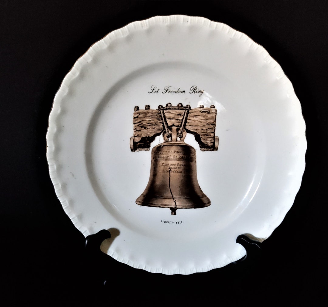 Liberty Bell Collectible Plate. A Treasured Keepsake. - Etsy
