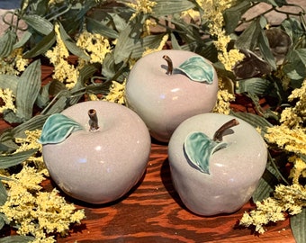Ceramic Apples - Etsy