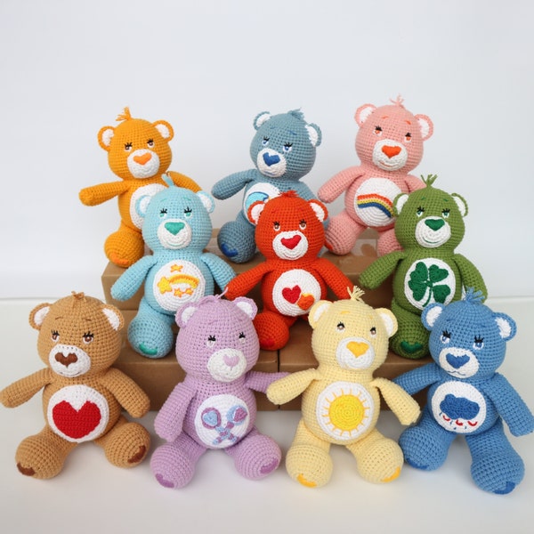Care Bears Pattern - Etsy