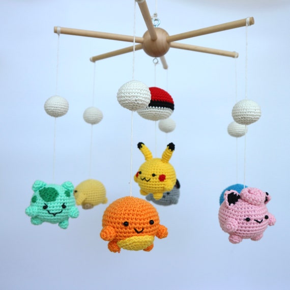 Mini Pokemon Set Pikachu Chikorita Charmander Jigglypuff | Etsy