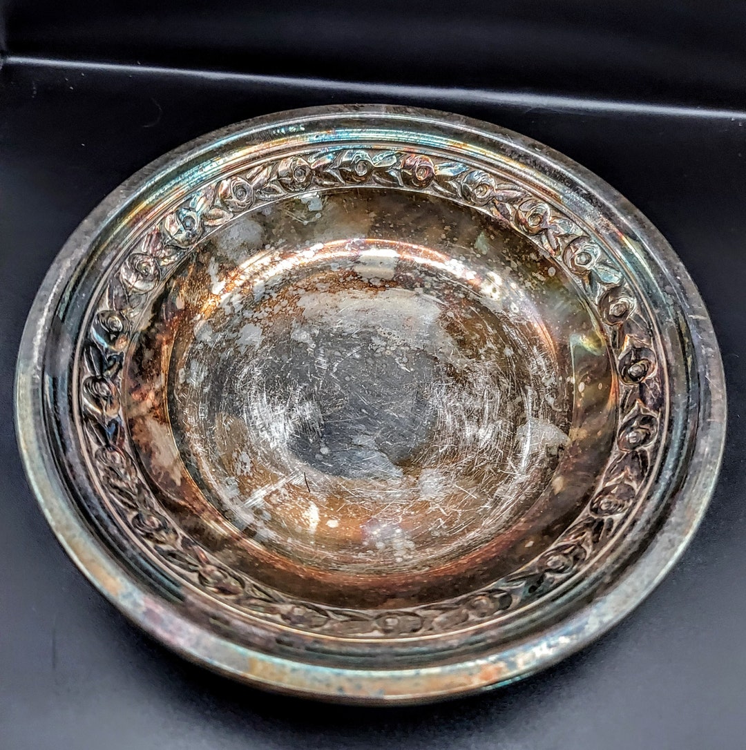 Reed & Barton Silver Plate #1204 Rose Bon Bon Dish - Etsy