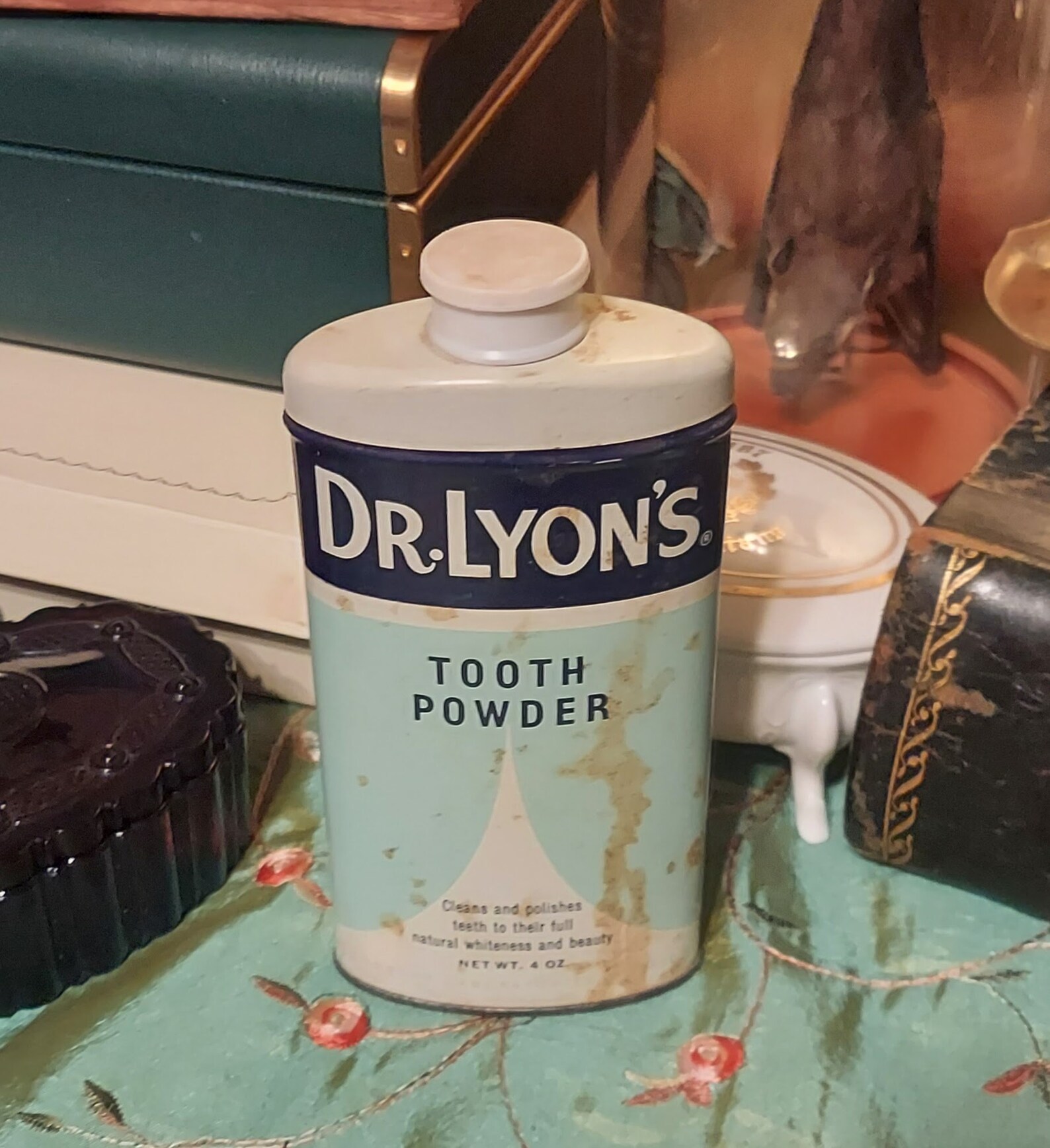 Vintage Dr. Lyon's Tooth Powder Tin | Etsy