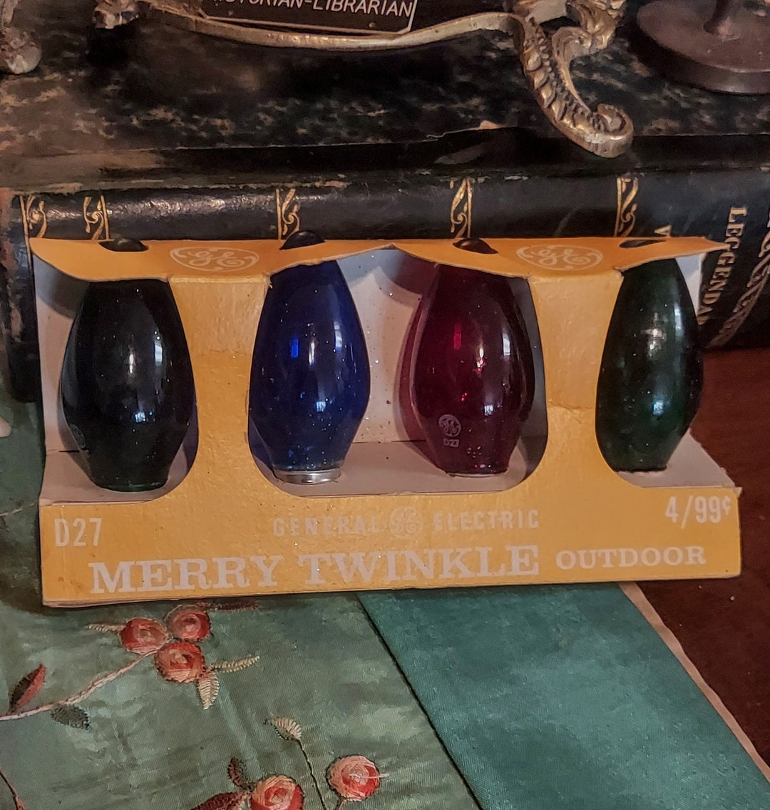 1960s Merry Twinkle Replacement Bulb Lights General Electric - Etsy