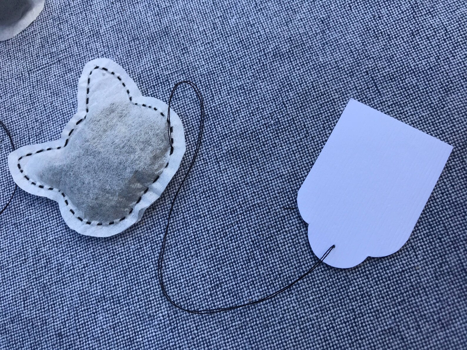 Cat Shaped Tea Bags Your Own Personalized Tag, Choose Your Own Flavor ...