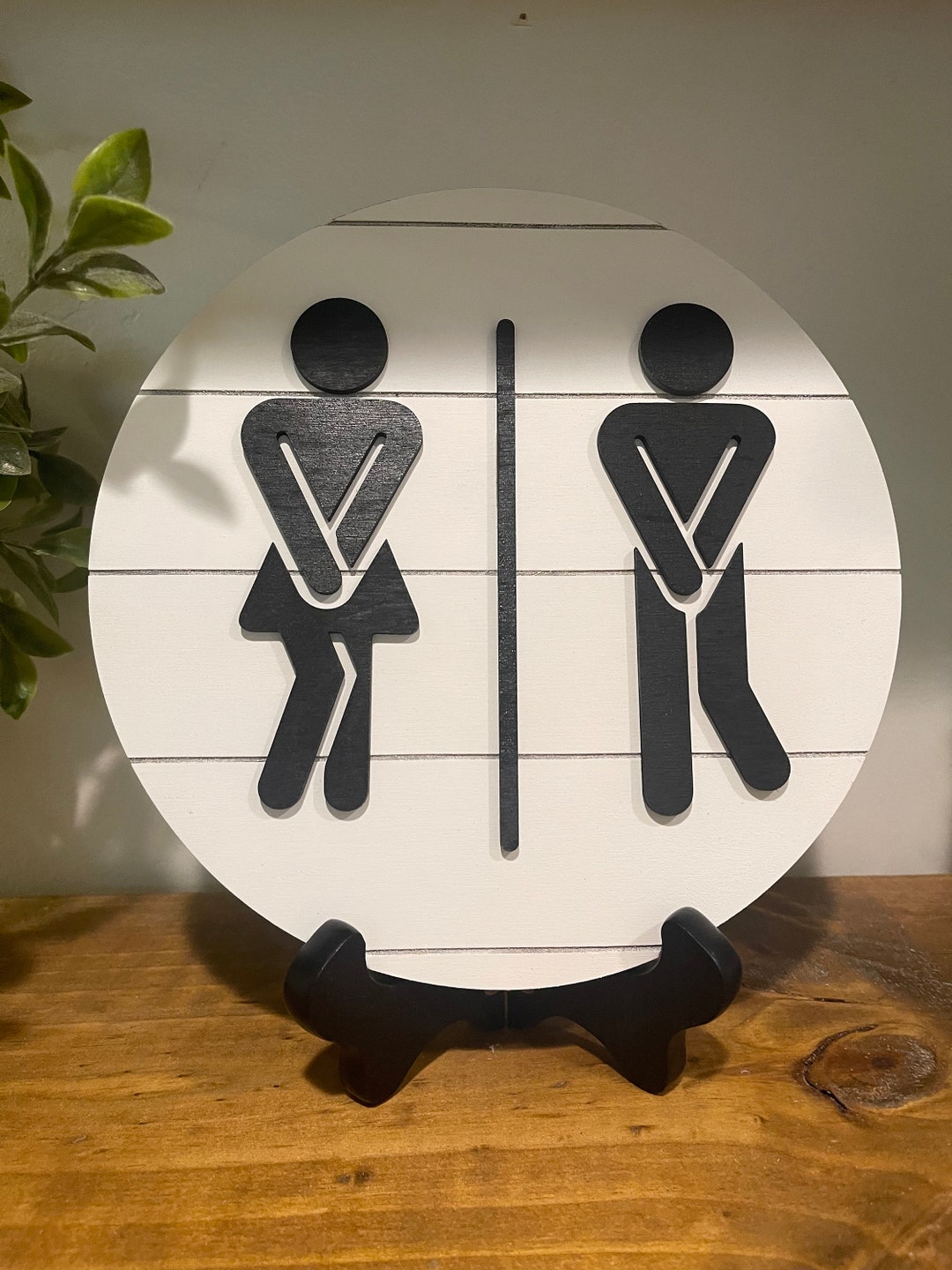 Farmhouse Bathroom Humor Decor - Etsy